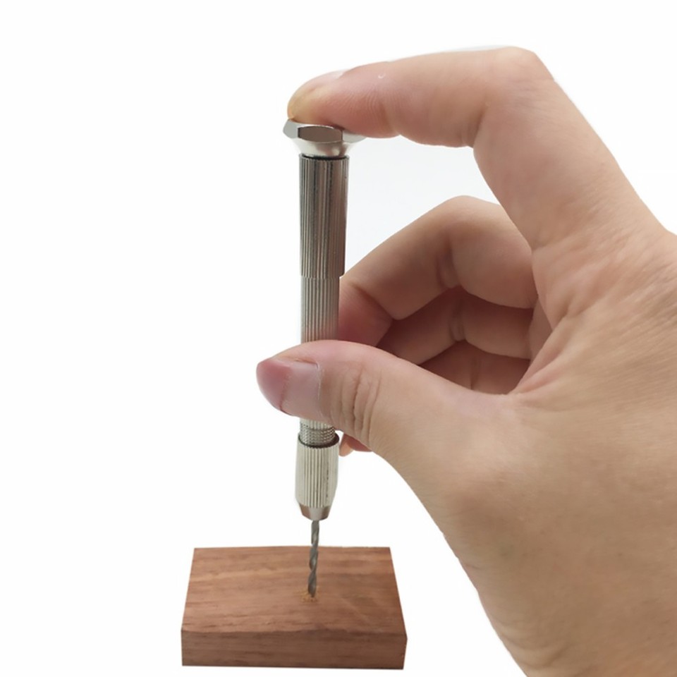Hand Drill Precision Drill with Drill Bits for Keychain Pendant Jewelry ...