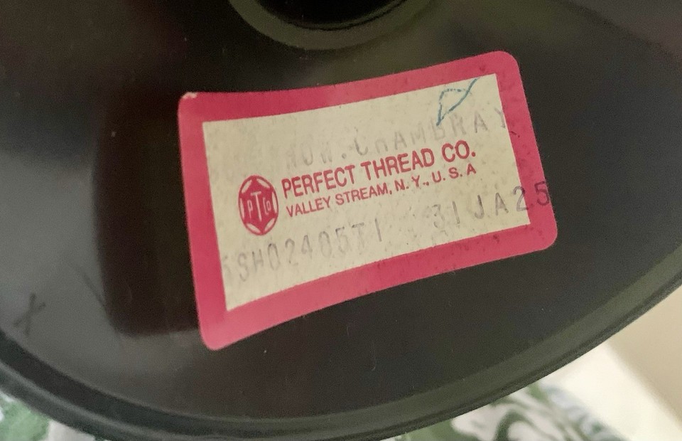 Lot of 6 Mixed Large Cones of Vintage Sewing Thread Polyester Wildcat ...