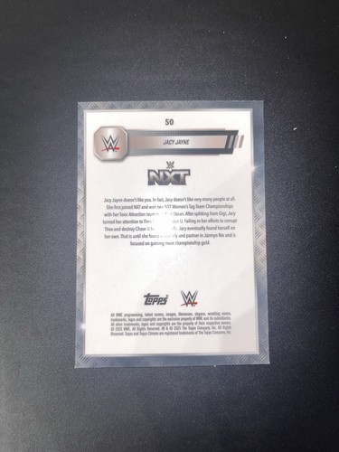 Topps Chrome WWE 2025 Jacy Jayne #50 | eBay