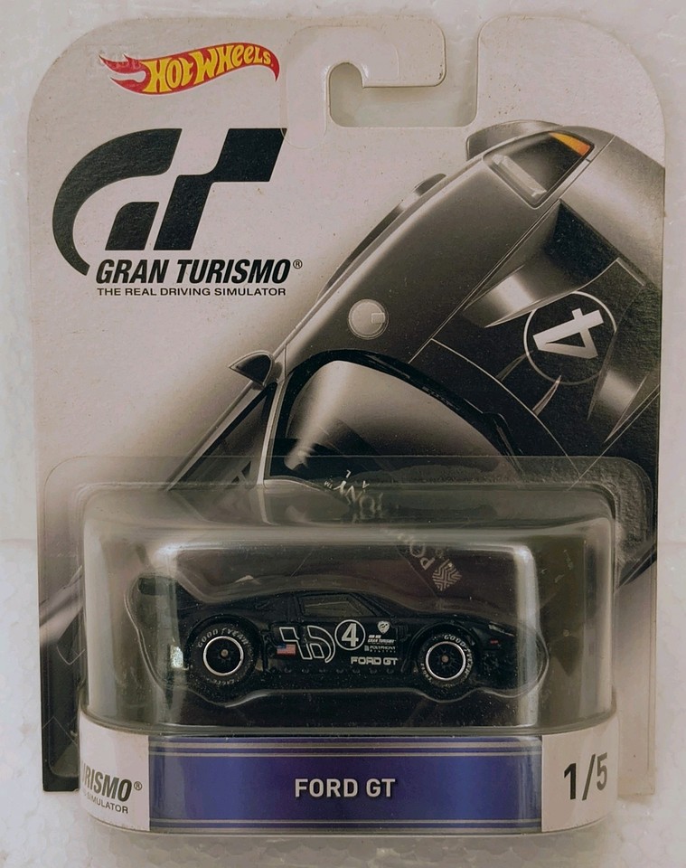 Complete NEW Hot Wheels Gran Turismo Set Retro Entertainment 5 Set ...