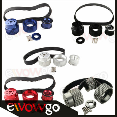USA For 12A 13B 20B 15mm RX7 FD FC RX3 Gilmer Drive Pulleys Kit 1.5 ...