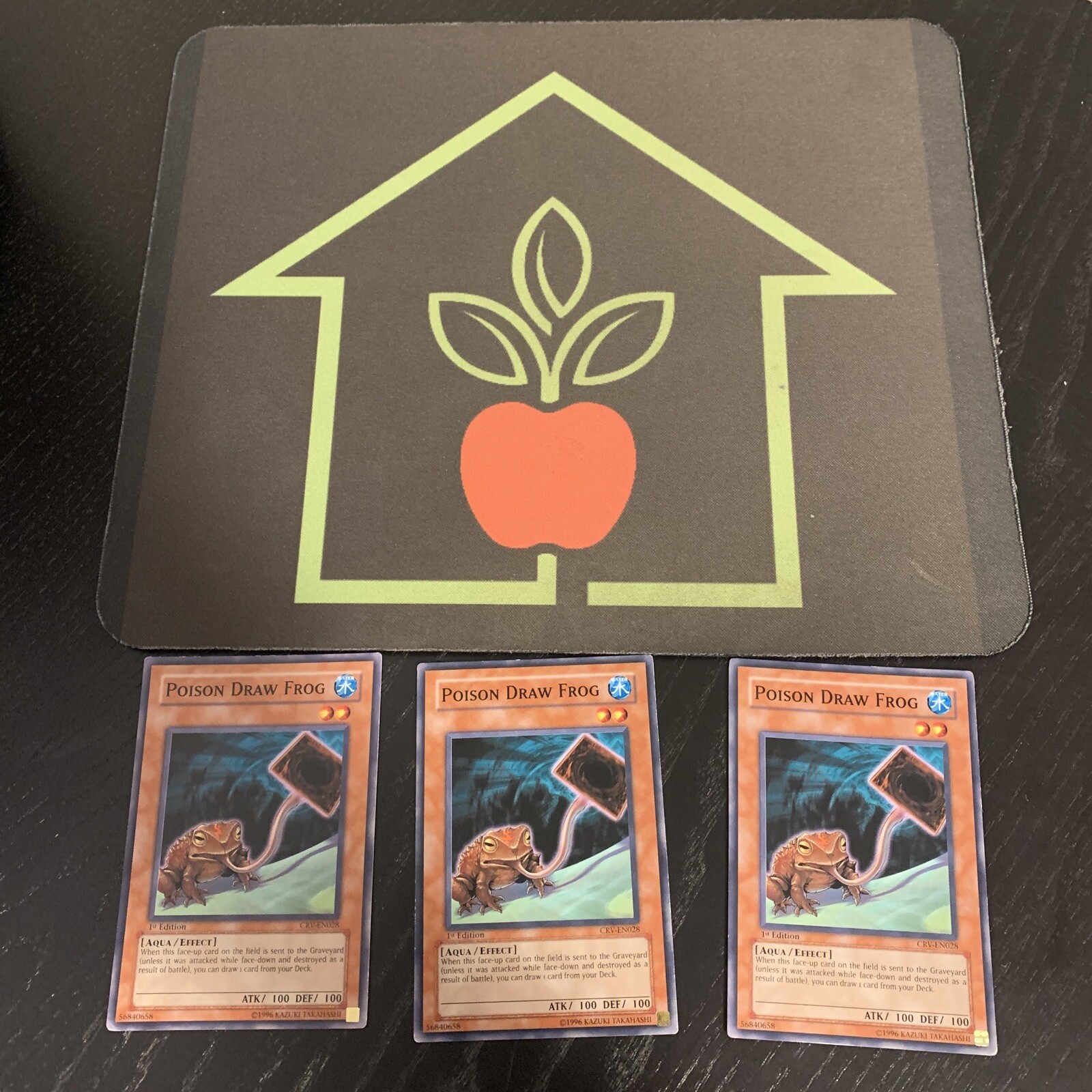 3 X Poison Draw Frog Cybernetic Revolution CRV-EN028 1st Edition LP ...