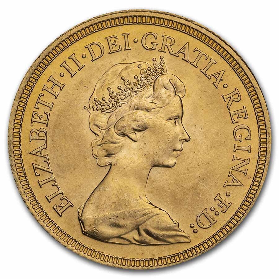1974 Great Britain Gold Sovereign Elizabeth II BU | eBay