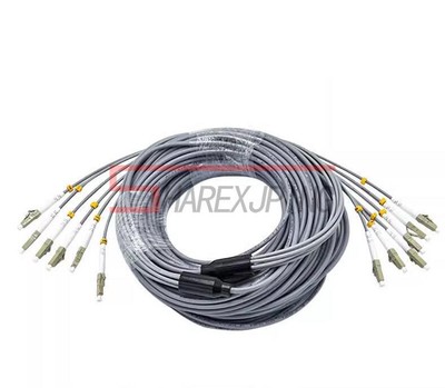 1PCS 50M Armored LC UPC -LC UPC Multi-Mode 6 Strand Fiber Optical Patch ...
