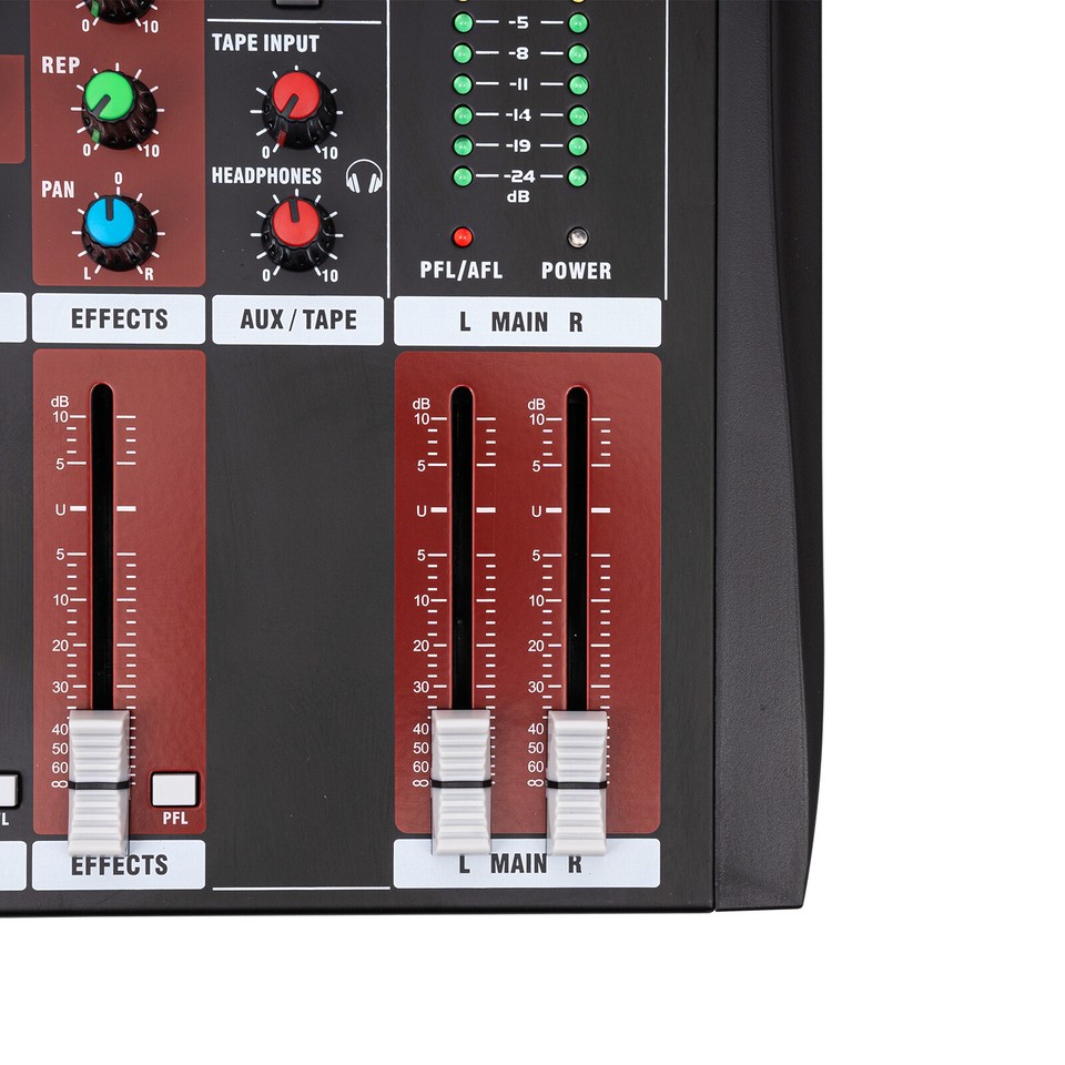 8 Channel Mixing Console Digital Automixer Bluetooth for Stage Live ...