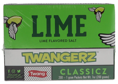 Twang Twangerz Lime Salt - Packets 200 Count - 1 Gram | eBay