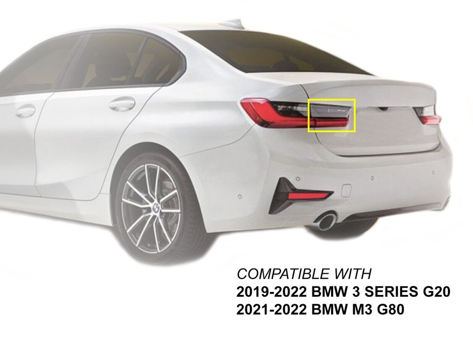 FIT BMW 3 SERIES G20 M3 G80 2019-2022 RIGHT INNER TAILLIGHT TRUNK LID ...