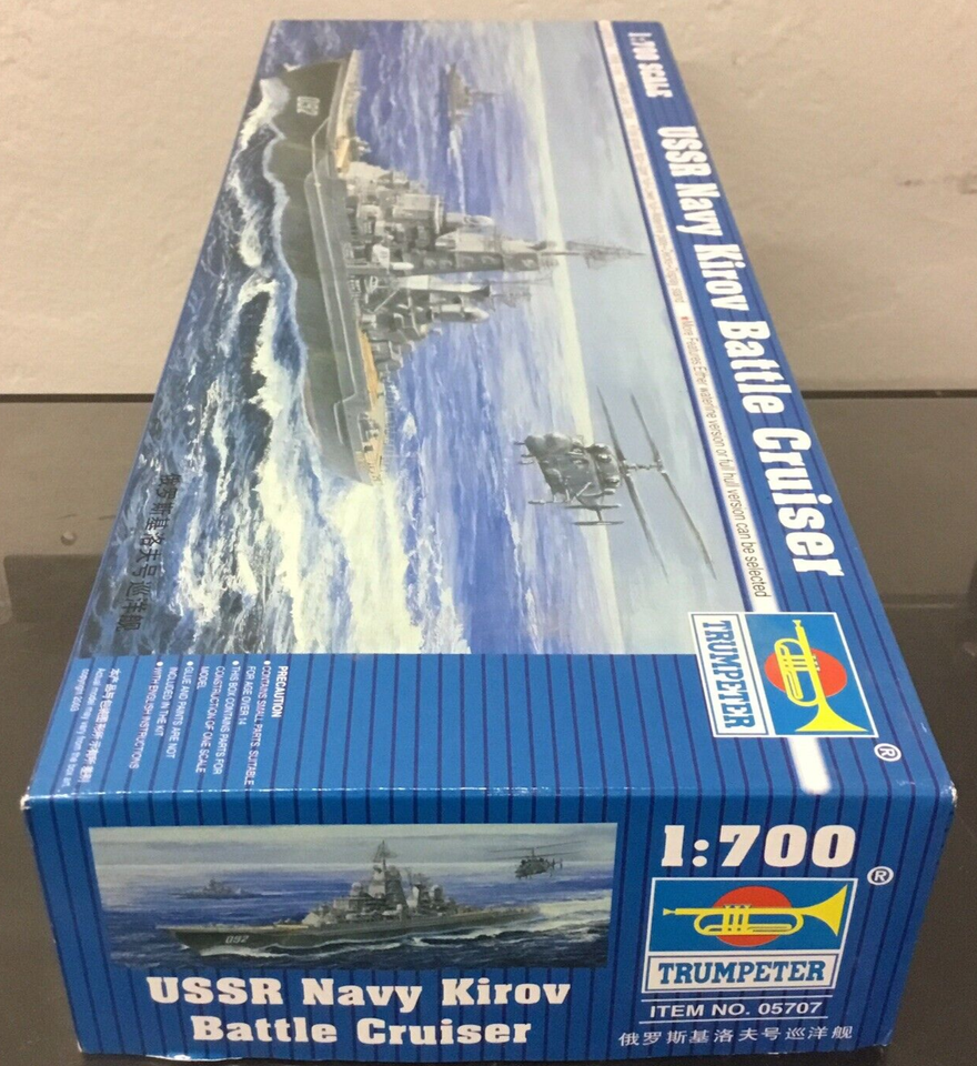 USSR Navy Kirov Battle Cruiser Trumpeter 1/700 #05707 BRAND NEW Model ...