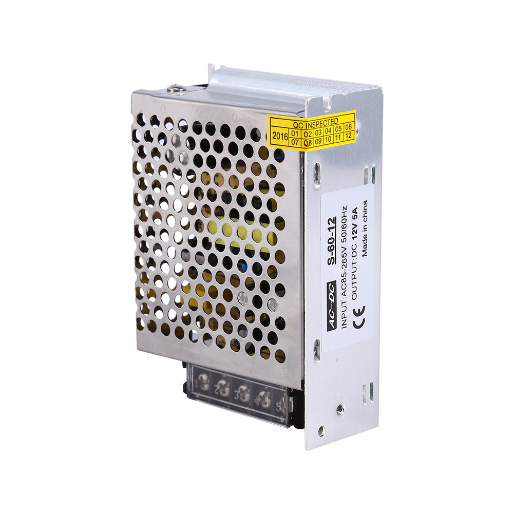 DC 12V 5A Universal Regulated Switching Power Supply SHD MFS ...