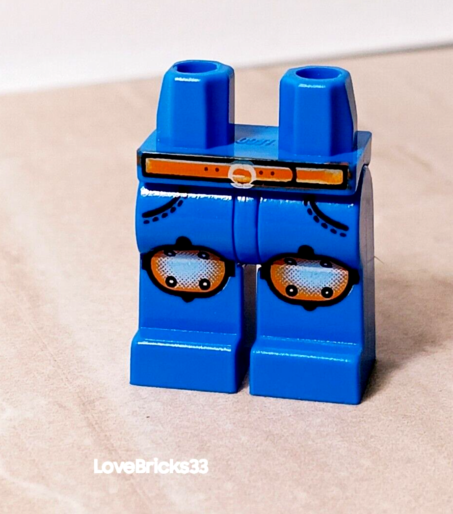 New LEGO Kneepads LEGS Jeans Denim Brown Belt Work pants Unisex Body | eBay