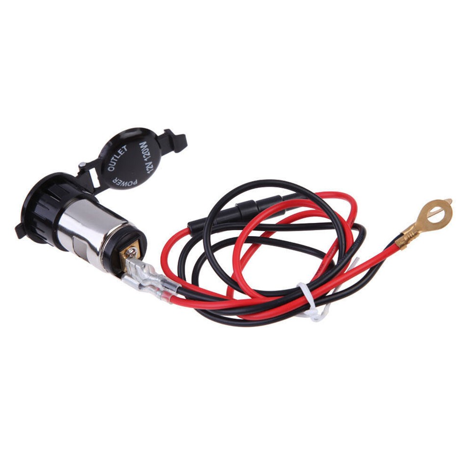 Car Power Socket DC 12V 120W Cigarette Lighter Plug Outlet Lighter ...