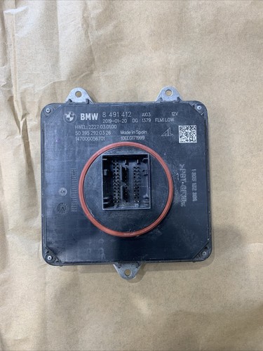 BMW 5 G30 530 e LED Headlight Control Unit 8491412 2.0 Hybrid 185kw ...