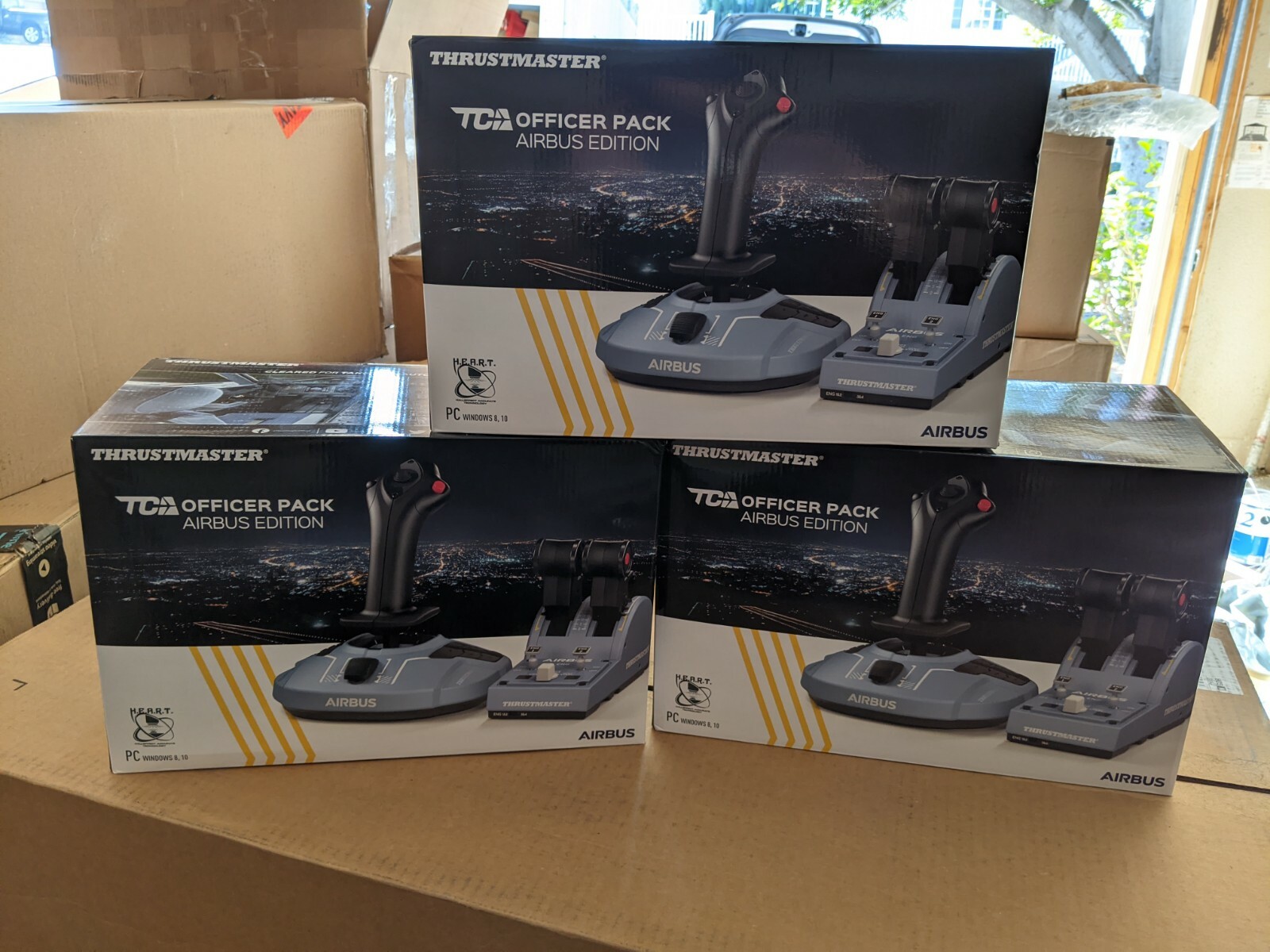 Thrustmaster TCA Officer Pack Airbus Windows Sidestick Flight Sim Same ...