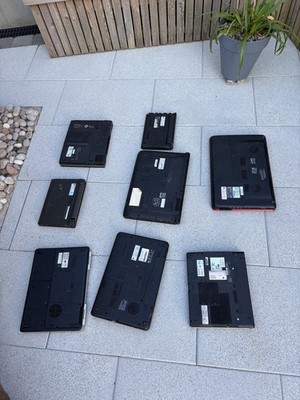 9X Mixed Laptop Joblot - Various Sizes and Generations - Spares or ...