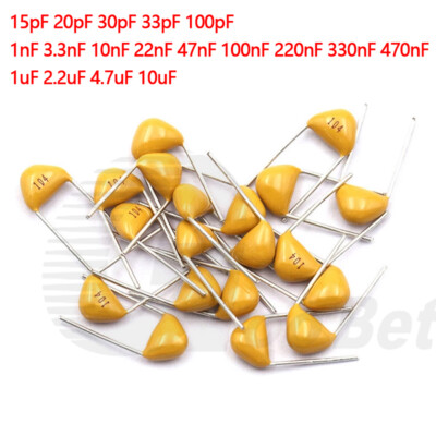 MLCC Monolithic Ceramic Disc Capacitors Multi Layer 50V Value Range ...
