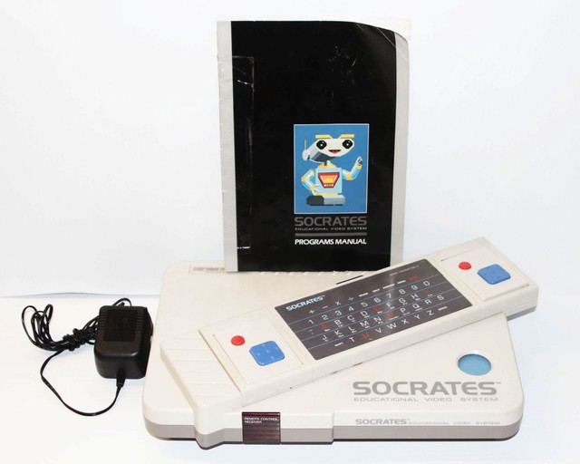 Vintage VTech Socrates Educational Video Technology System 1988 Boxed ...