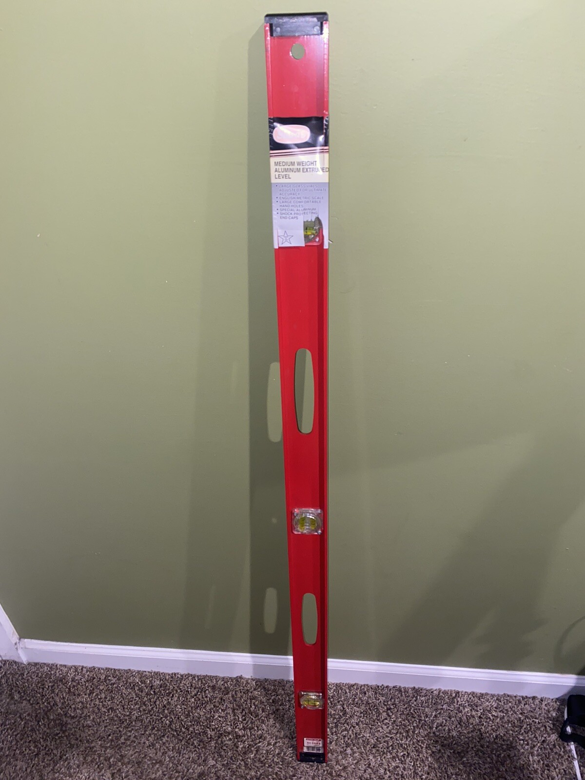 Sands Level 48” Extruded Aluminum I-Beam Level Made in USA Nos | eBay