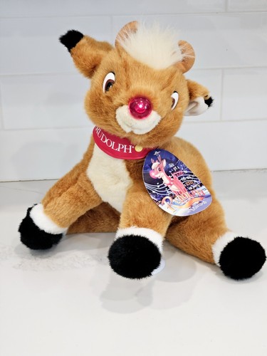 Rare Rudolph the Red-Nosed Reindeer Plush Toy – Limited Edition Macy’s ...