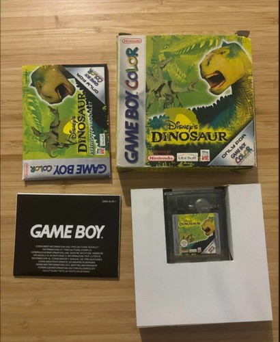 Jeu Disney’s Dinosaur - Nintendo Game Boy Color GBC CIB VGC PAL FR DE ...