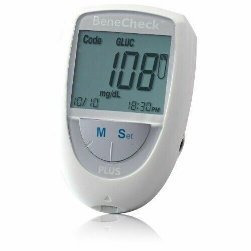 Benecheck PLUS Multi Monitoring Device 3 in 1 Test Cholesterol Uric ...