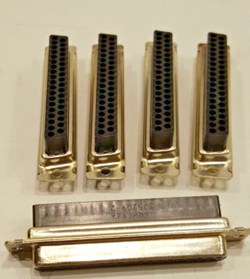 TE AMP 205209-2 AMPLIMITE HDP-20 Series Straight Crimp D-sub Connector ...