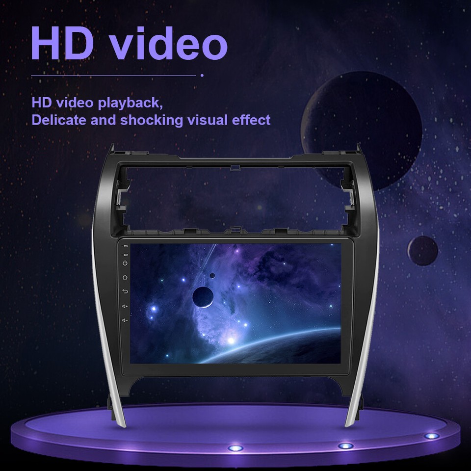 64G Android 13 Head Unit Car Radio For Toyota Camry 2012-2014 GPS Apple ...