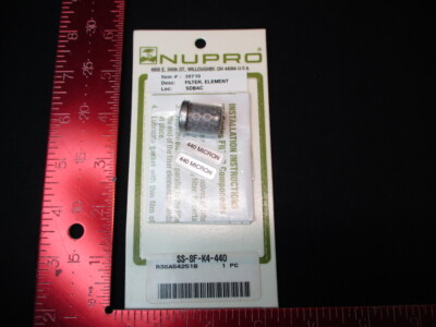 Swagelok SS-8F-K4-440 T TYPE FILTER STRAINER KIT (NUPRO) | eBay