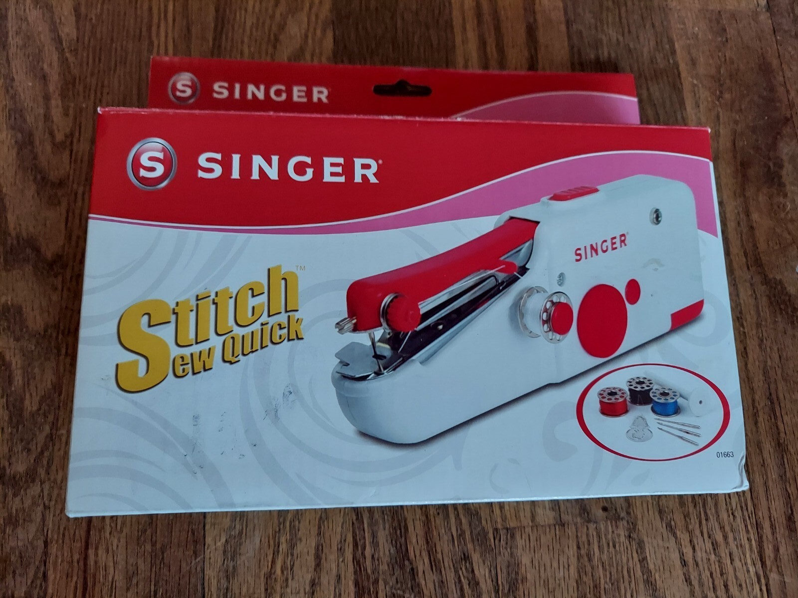 SINGER 01663 Stitch Sew Quick Portable Mending Machine New | eBay