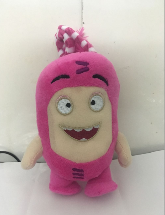Oddbods 7'' Plush Soft Cuddly Toy Newt Bubbles Pogo Zee Jeff Fuse Slick ...