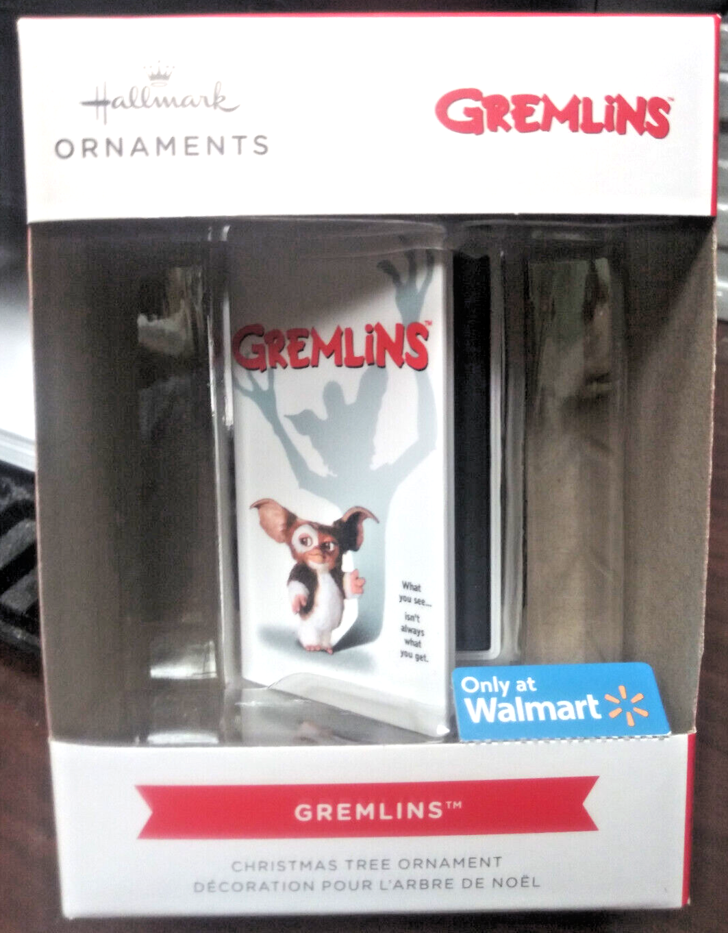 HALLMARK GREMLINS VHS CHRISTMAS ORNAMENT 2022 WALMART EXCLUSIVE NEW | eBay