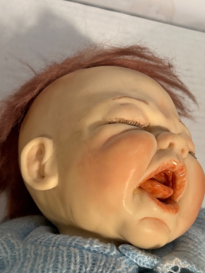 Sheila Michael reborn doll weighted vintage 2001 baby boy 22 inch ...
