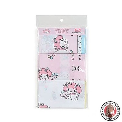 NEW Sanrio (Sanrio) Sanrio Lunch Cross 3 pieces set about 43 × 43cm ...