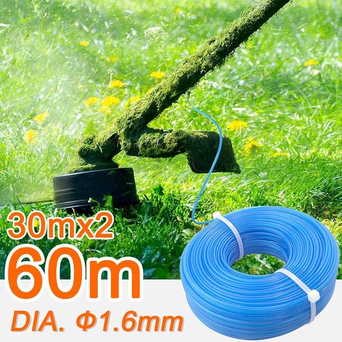 Grass Trimmer Line .065'' Weed Wacker Eater String 98ft x 2 Rolls blue ...
