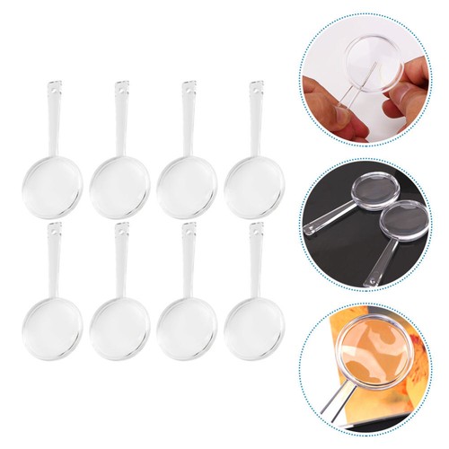 8 Pcs Reading Magnifier Kids Portable Child Student Magnifiers for ...
