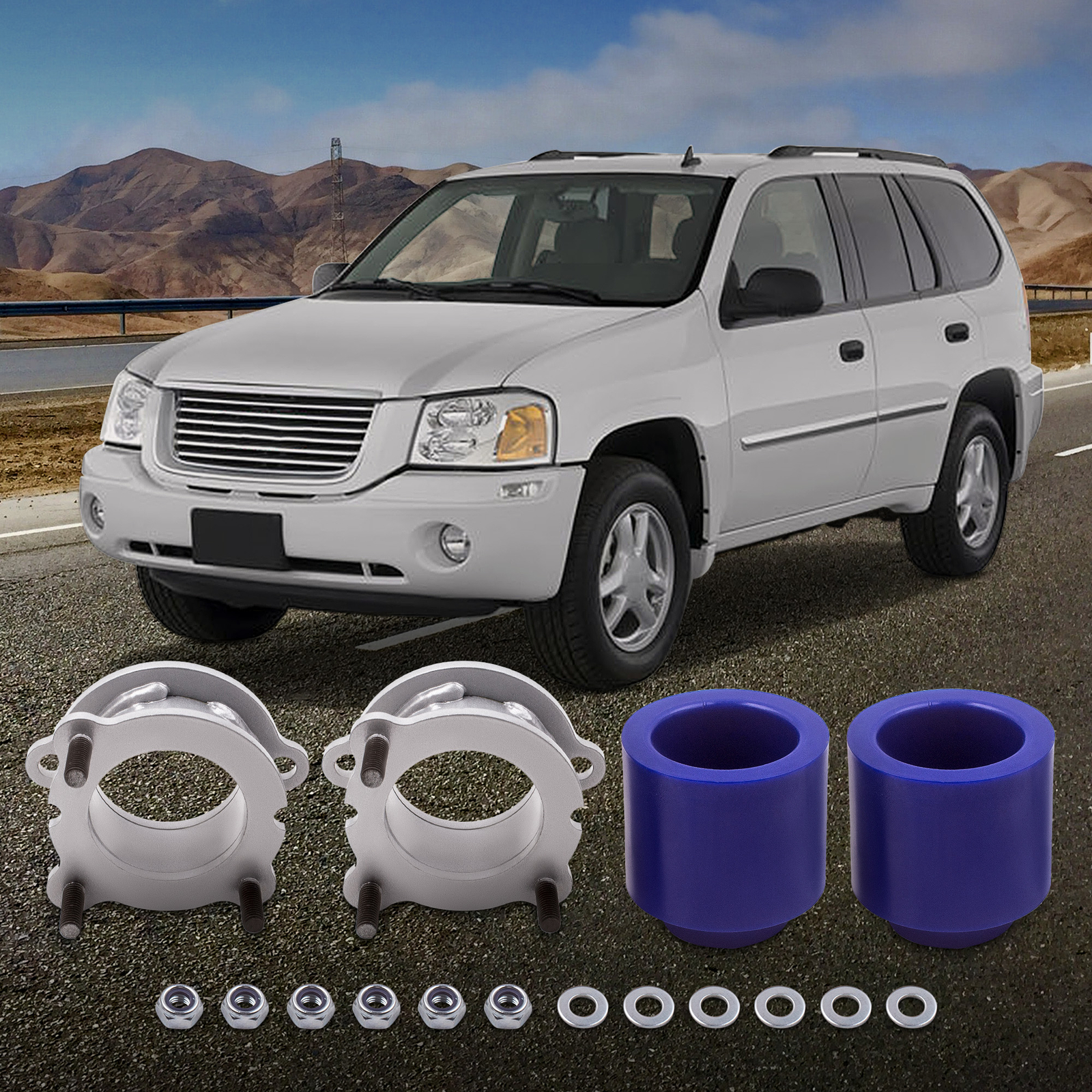 3" Front Rear Lift Kit For Chevrolet Trailblazer GMC Envoy 2002-2009 ...
