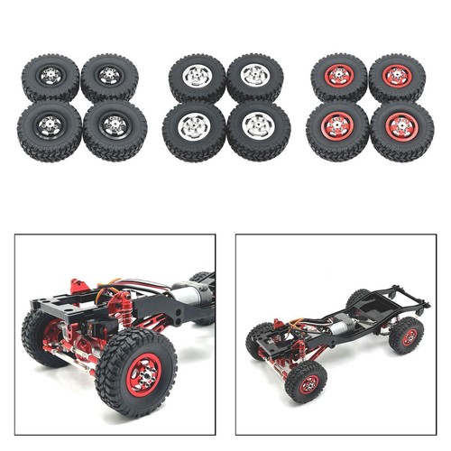 4x roues et pneus de voiture RC de remplacement pour voiture sur ...