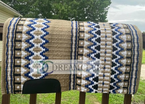 Horse Western Show Saddle pad Blanket with New Zealand wool/Saddle ...