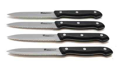Ronco Showtime Six Star #14 Stainless Steel Kitchen Black Steak Knife ...