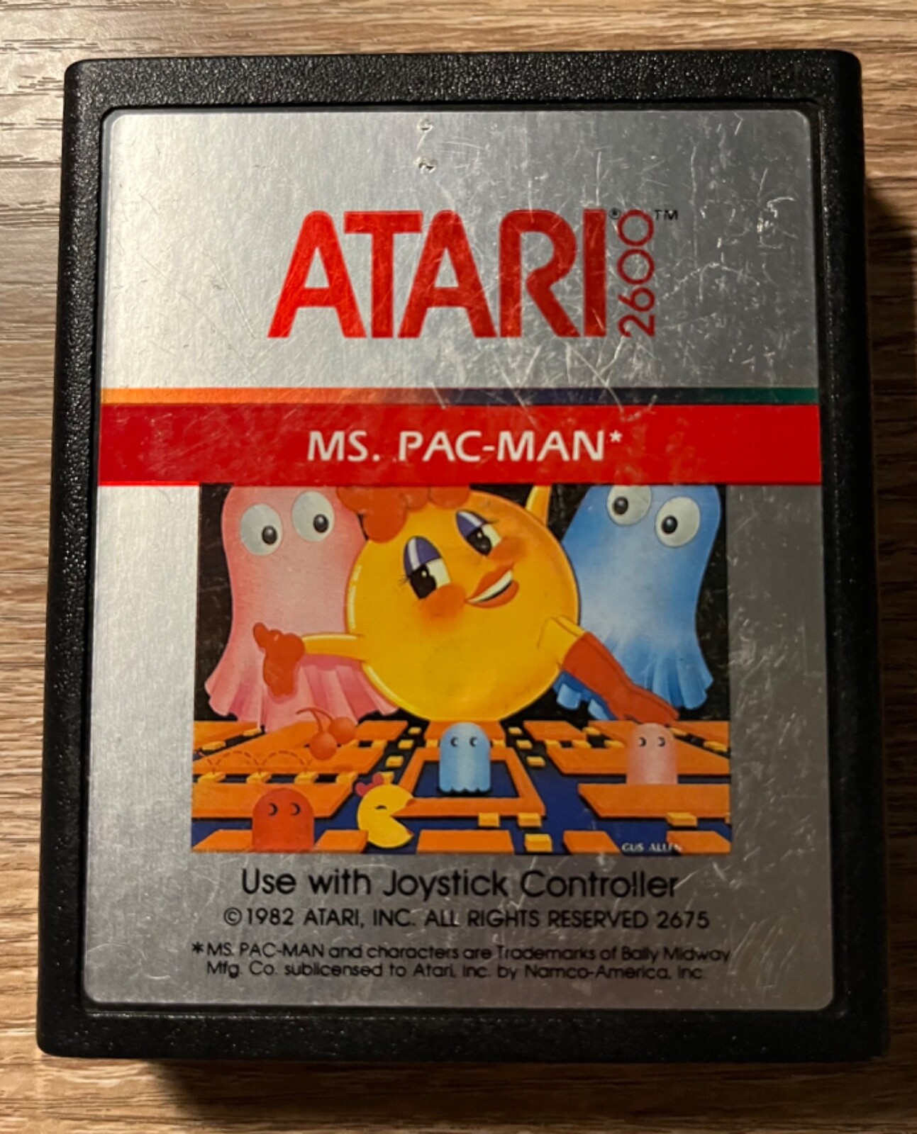 Pac-Man Atari 2600 - Prix - Photo - Présentation