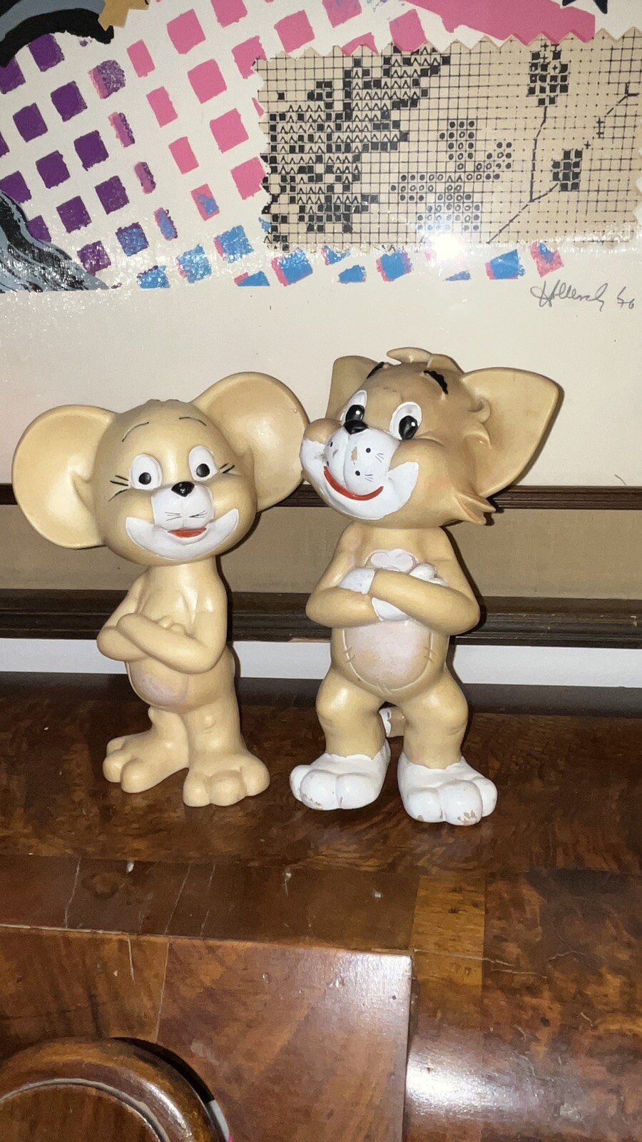 TOM E JERRY ITALOCREMONA NO LEDRAPLASTIC Pouet Squeezy Rubber Toys | eBay