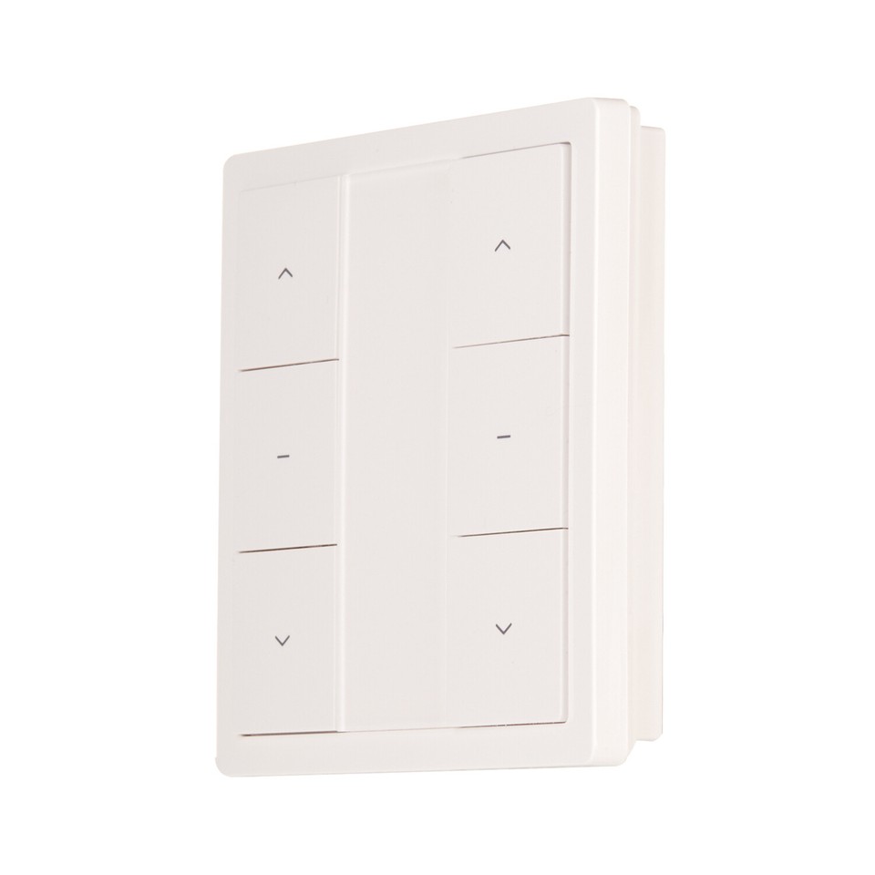 ROMOTEC 2-Kanal Funk-Wandsender f. Rohrmotor Funkmotor Funkempfänger ...