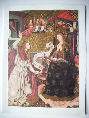 Annumciation Jamie Ferrer vintage Christmas greeting card *T1 | eBay