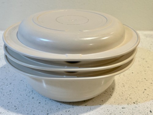Vintage TUPPERWARE Ultra 21 Microwave Ovenware Bowl 1723, Lid 1725 ...