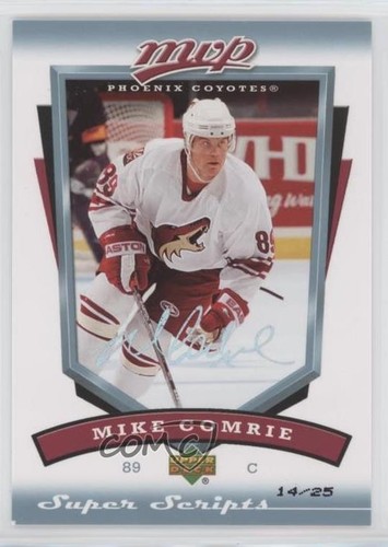 2006-07 Upper Deck MVP Super Script /25 Mike Comrie #228 | eBay