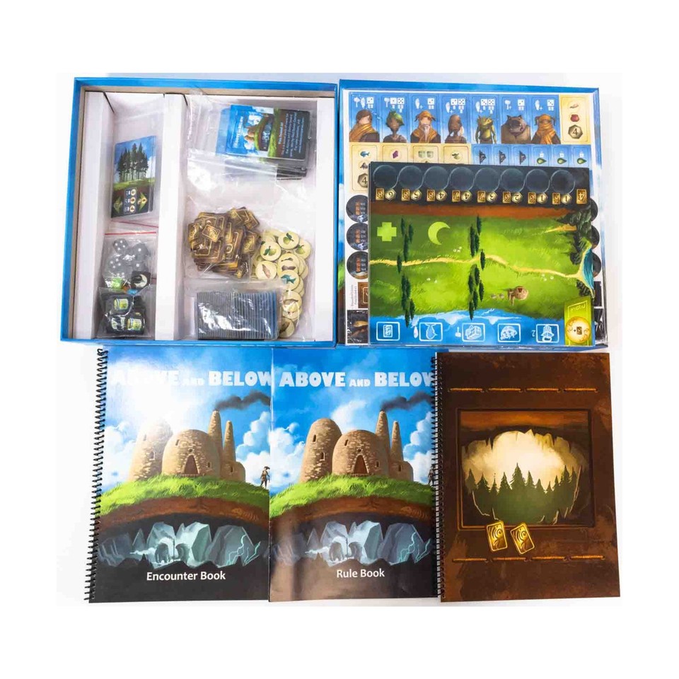 Red Raven Board Games Above and Below w/Groves Expansion! VG+/EX | eBay