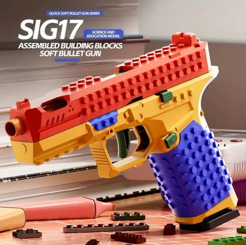 SIG17 Block Gun Building Set — Building Block Shooting Toy 🔫 Christmas ...
