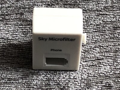 Sky ADSL Broadband Microfilter Filter Dongle BM040 MFS2B0U-SPU Rev. 1A ...