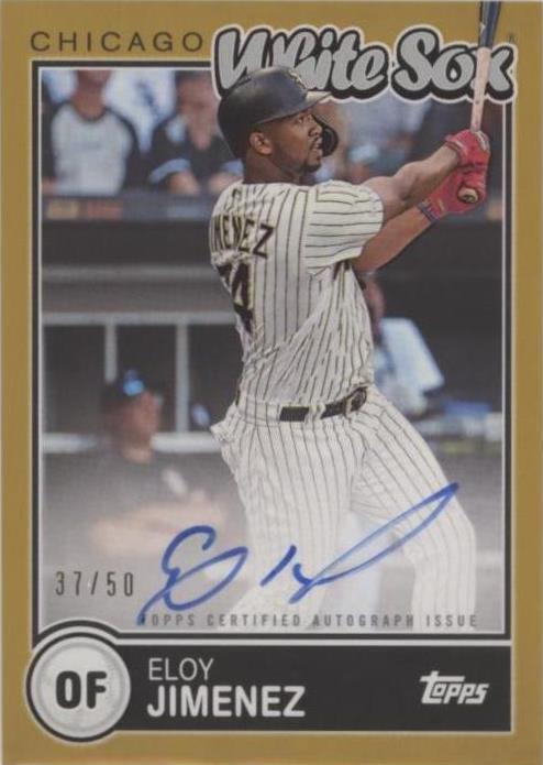 2020 Topps Brooklyn Collection - Brooklyn Autographs Eloy Jimenez #BKA ...