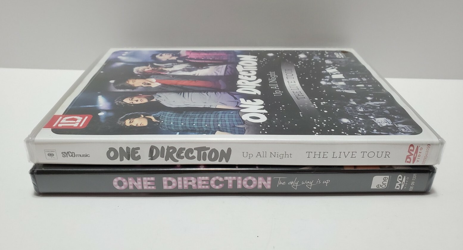 ONE DIRECTION DVDs (Lot of 2) The Only Way Is Up & Up All Night The ...