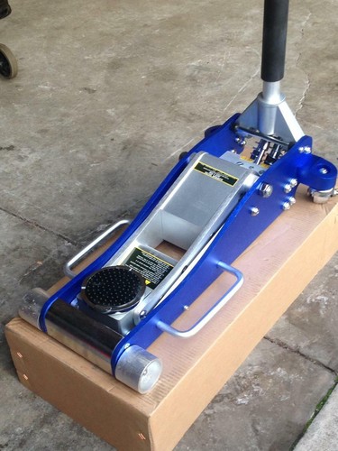 Trolley Jack Aluminium 3 Ton Low Profile Alloy Jacks Garage Floor Race ...